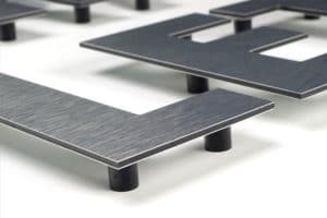 Brushed Aluminium Composite Letters - Event Print